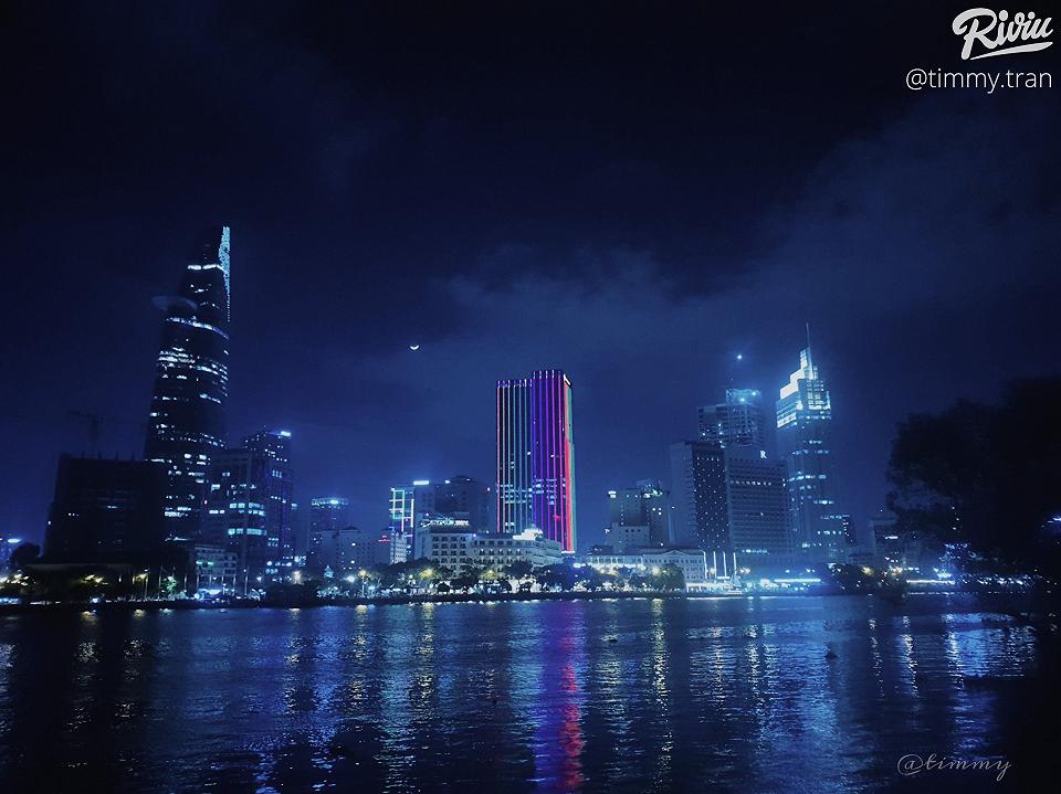🌃VIEW CHILL BỜ SÔNG SÀI GÒN🔥 về Khu ăn vặt hầm Thủ Thiêm | riviu.vn