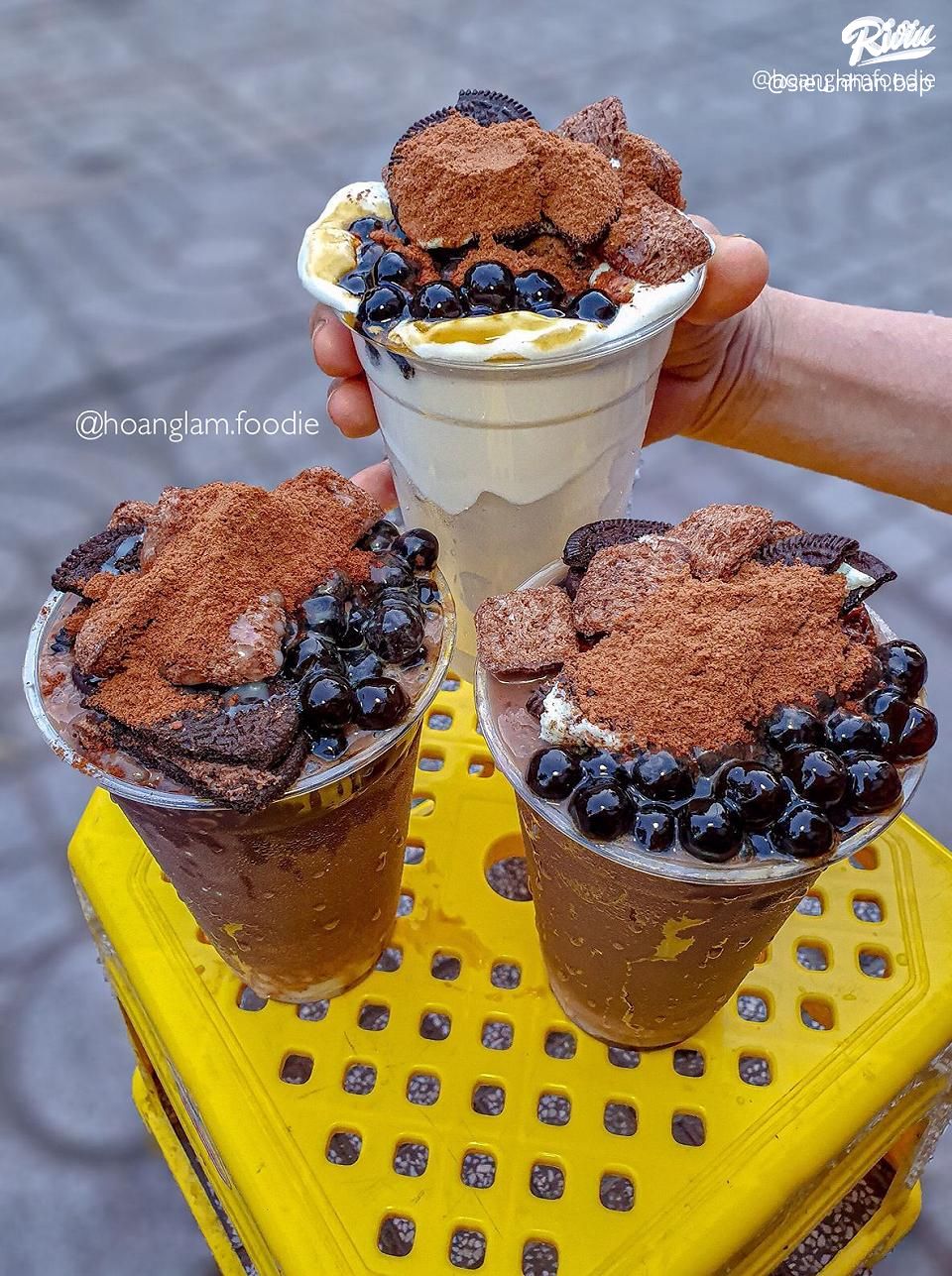 Chiều buồn miệng làm "sương sương" vài ly MILO DẦM FULL TOPPING mát ...