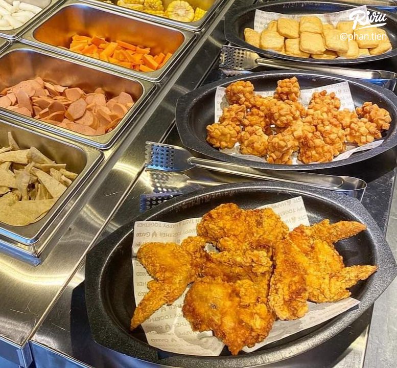 BUFFET TOKBOKKI ĐẦY ẮP NGON NGẤT NGÂY GIÁ RẺ CHỈ 89K NGƯỜI | riviu.vn