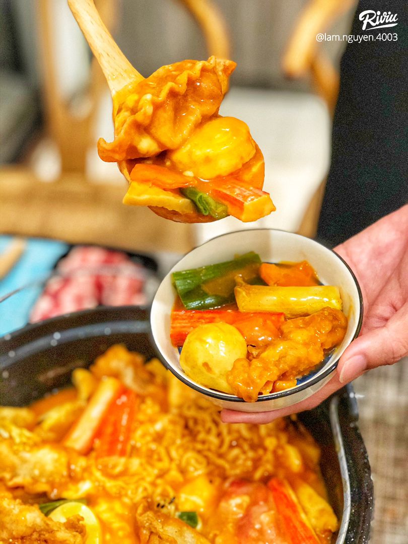 NỒI LẨU TOKBOKKI 189K NGON NHỨC NHỐI - CHẮC CHẮN VỪA HẦU BAO | riviu.vn