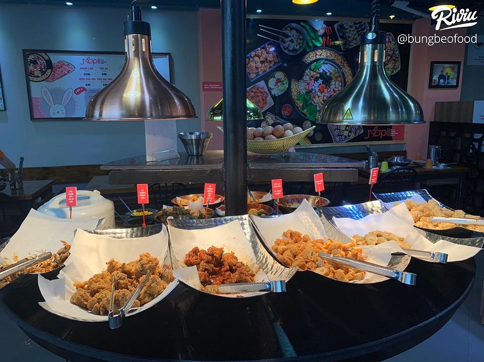 JOOPII - BUFFET TOKBOKKI KHÔNG TÍNH THỜI GIAN CHỈ 159K | riviu.vn