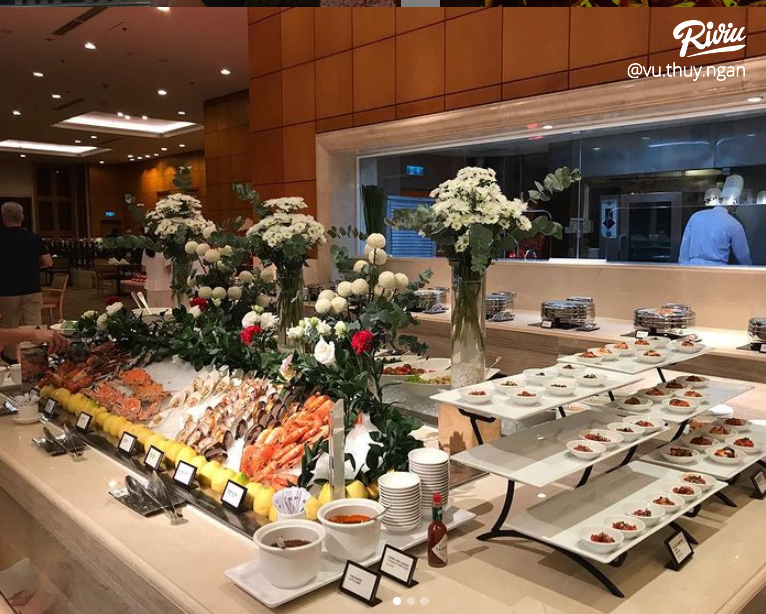 Lotte Hotel Saigon - Buffet Atrium Café !!!! | riviu.vn
