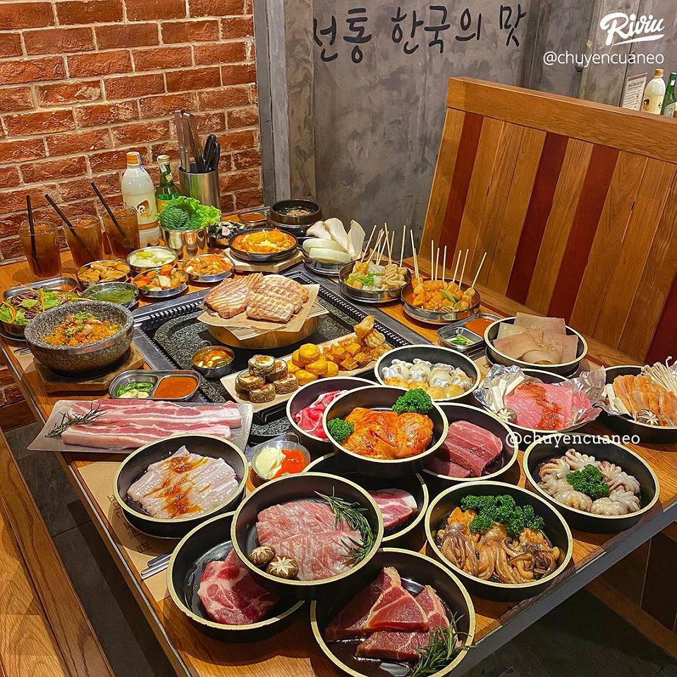 THƯỞNG THỨC MENU THỊT NƯỚNG MỚI SIÊU XUẤT SẮC TỪ K-PUB | riviu.vn