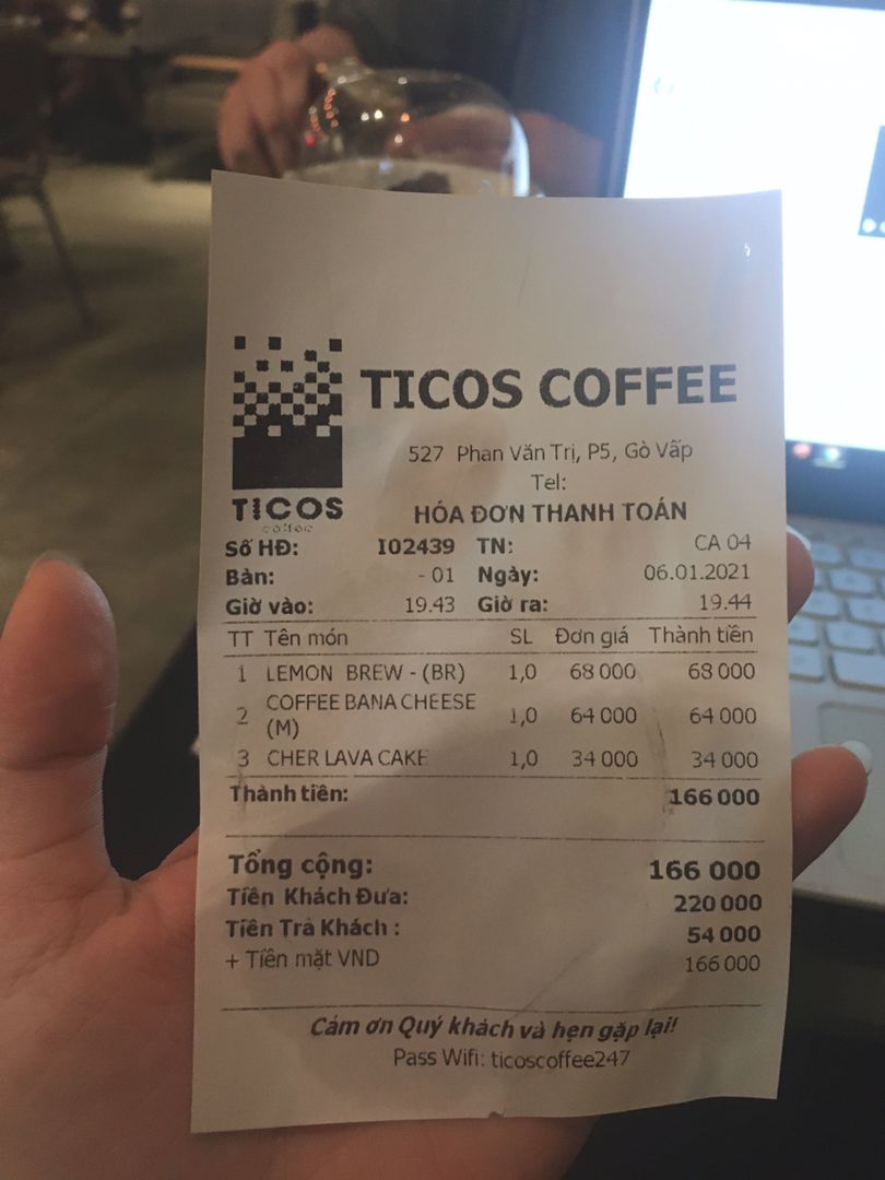 Ticos cofee 24h Phan Văn Trị | riviu.vn
