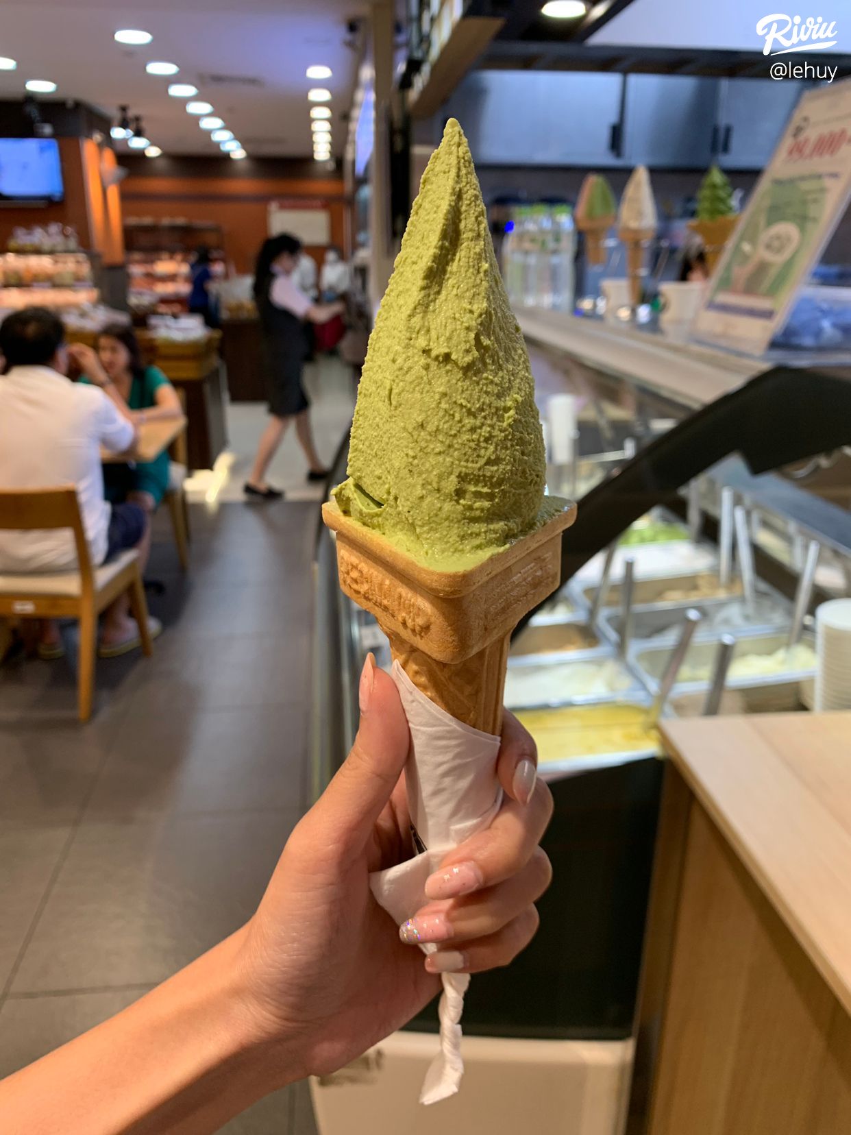 KEM MATCHA GÂY SỐT MỘT THỜI về Azabu Sabo - TTTM Takashimaya | riviu.vn