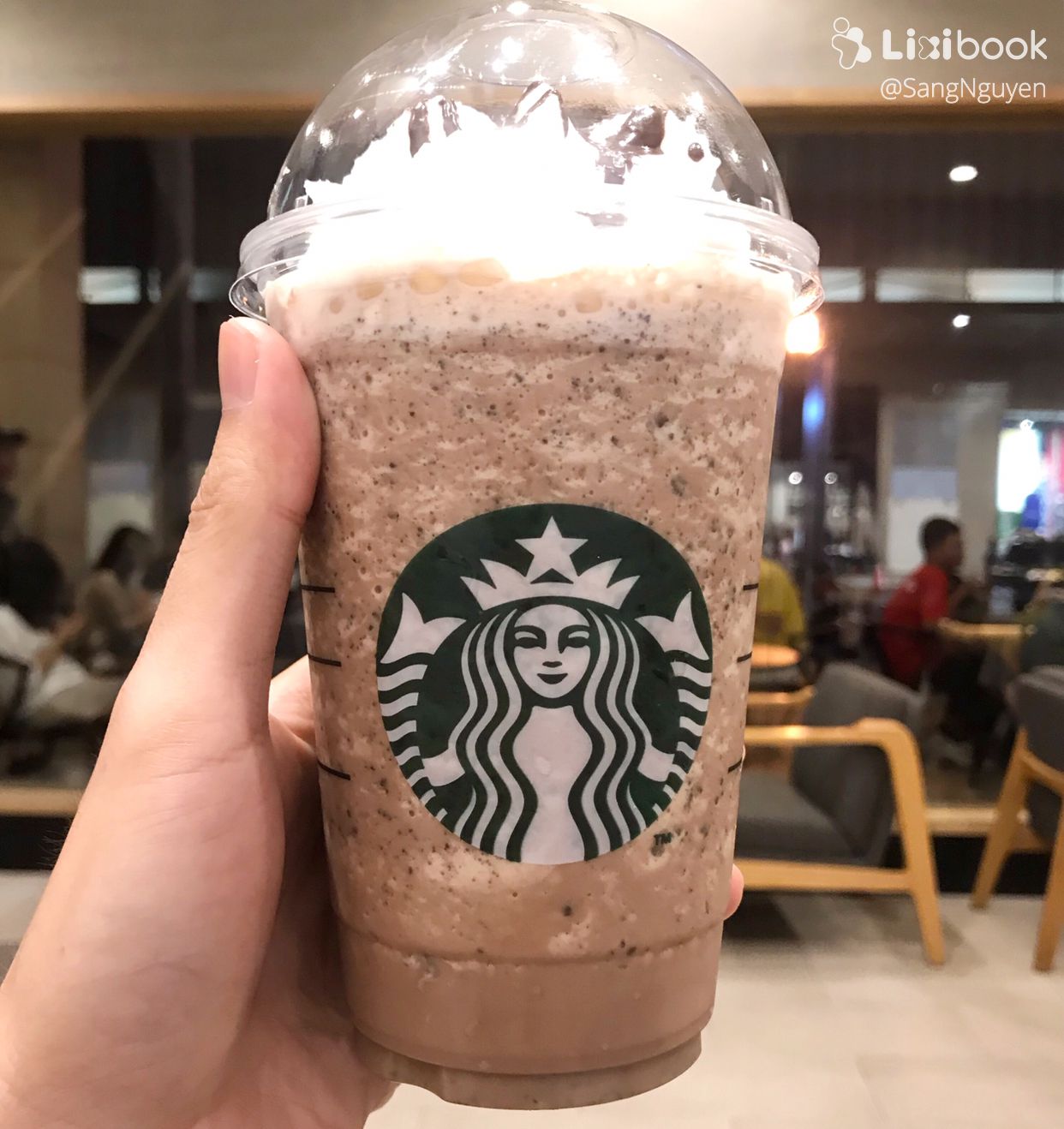 Chocolate Chip Cream Frappuccino về Starbucks | riviu.vn