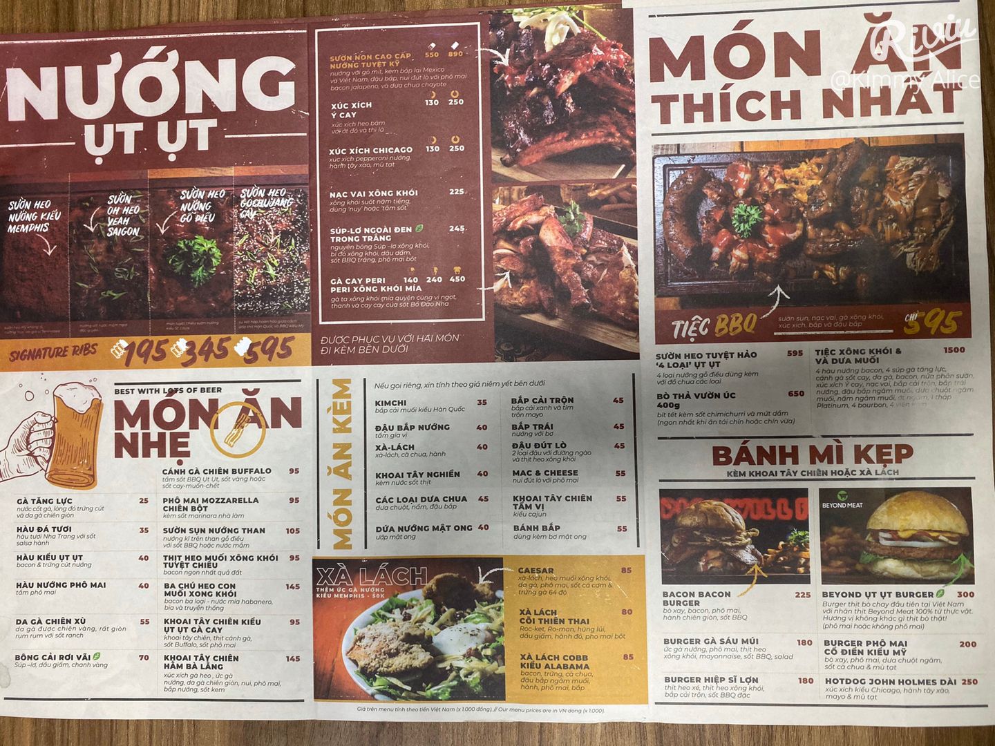 về Ụt Ụt Quán - Barbecue & Beer - Võ Văn Kiệt | riviu.vn