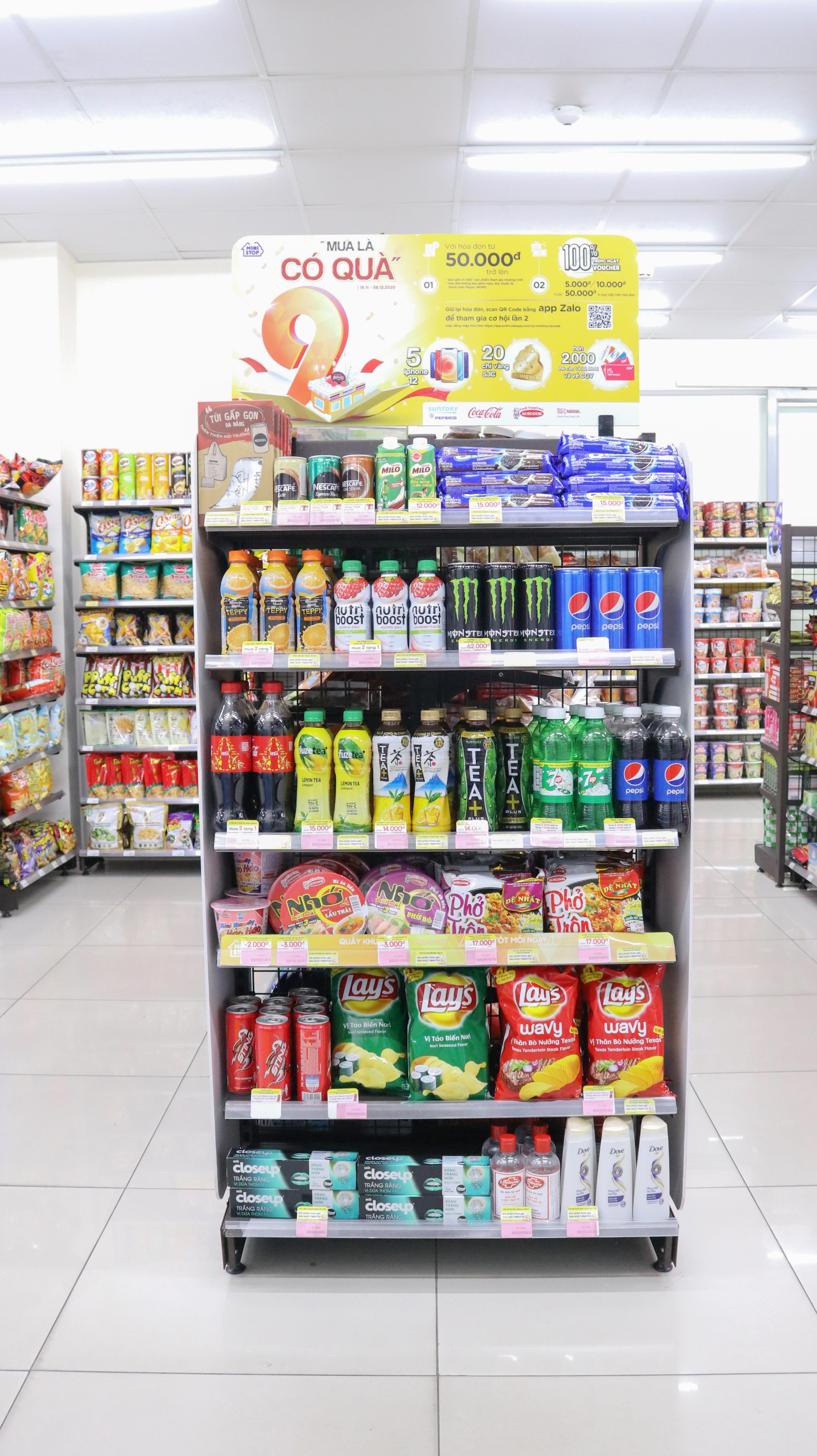 Sốc toàn tập với Chương trình khuyến mãi tại Ministop 100% mua là trúng ...