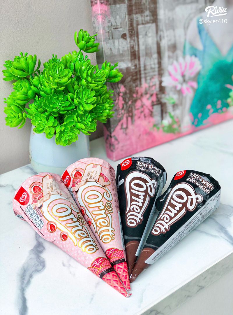 Kem Ốc Quế Cornetto Wall’s Việt Nam | riviu.vn
