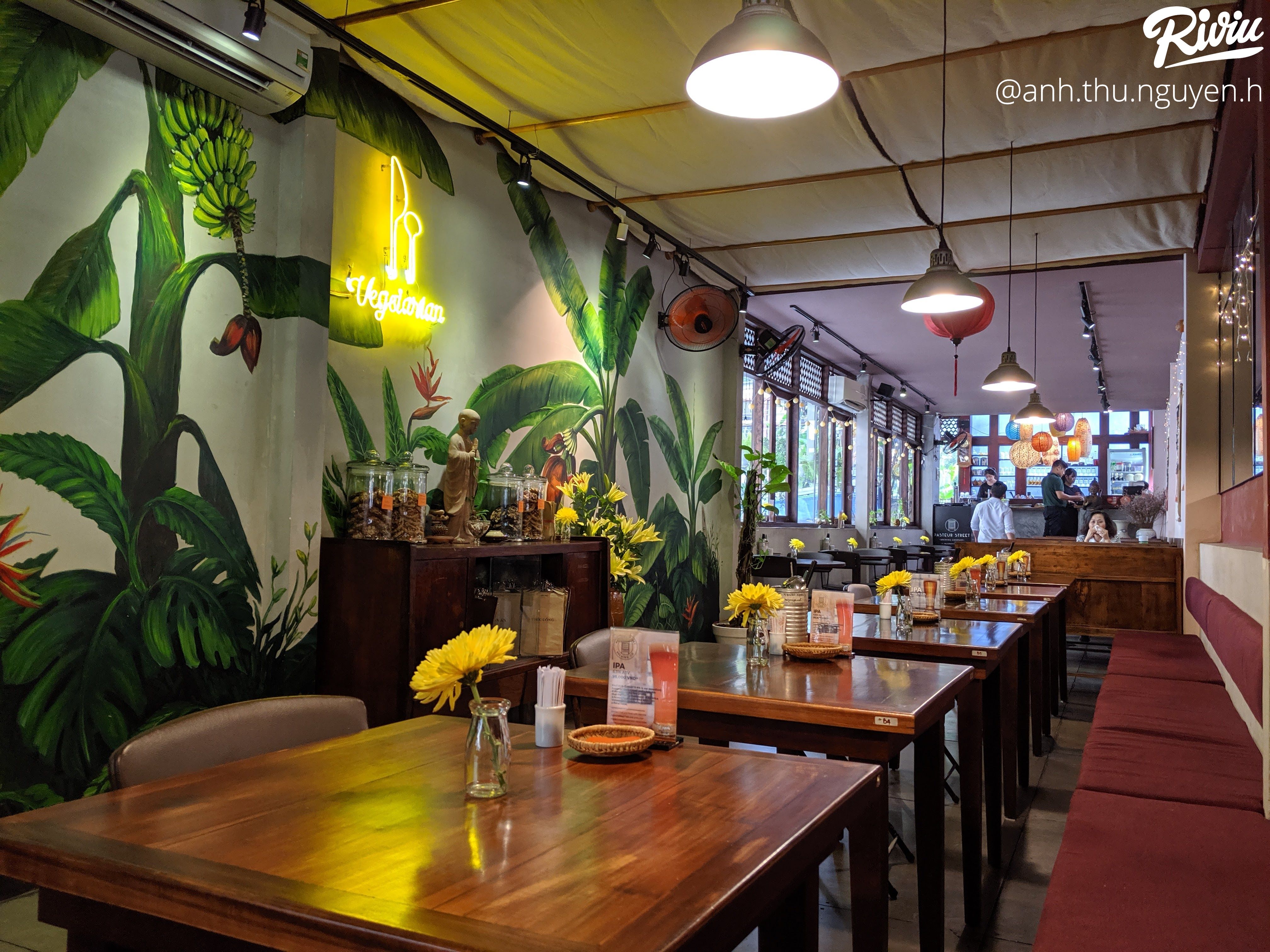 Pi Vegetarian Bistro 19 Võ Văn Tần, Quận 3, Tp. HCM | riviu.vn