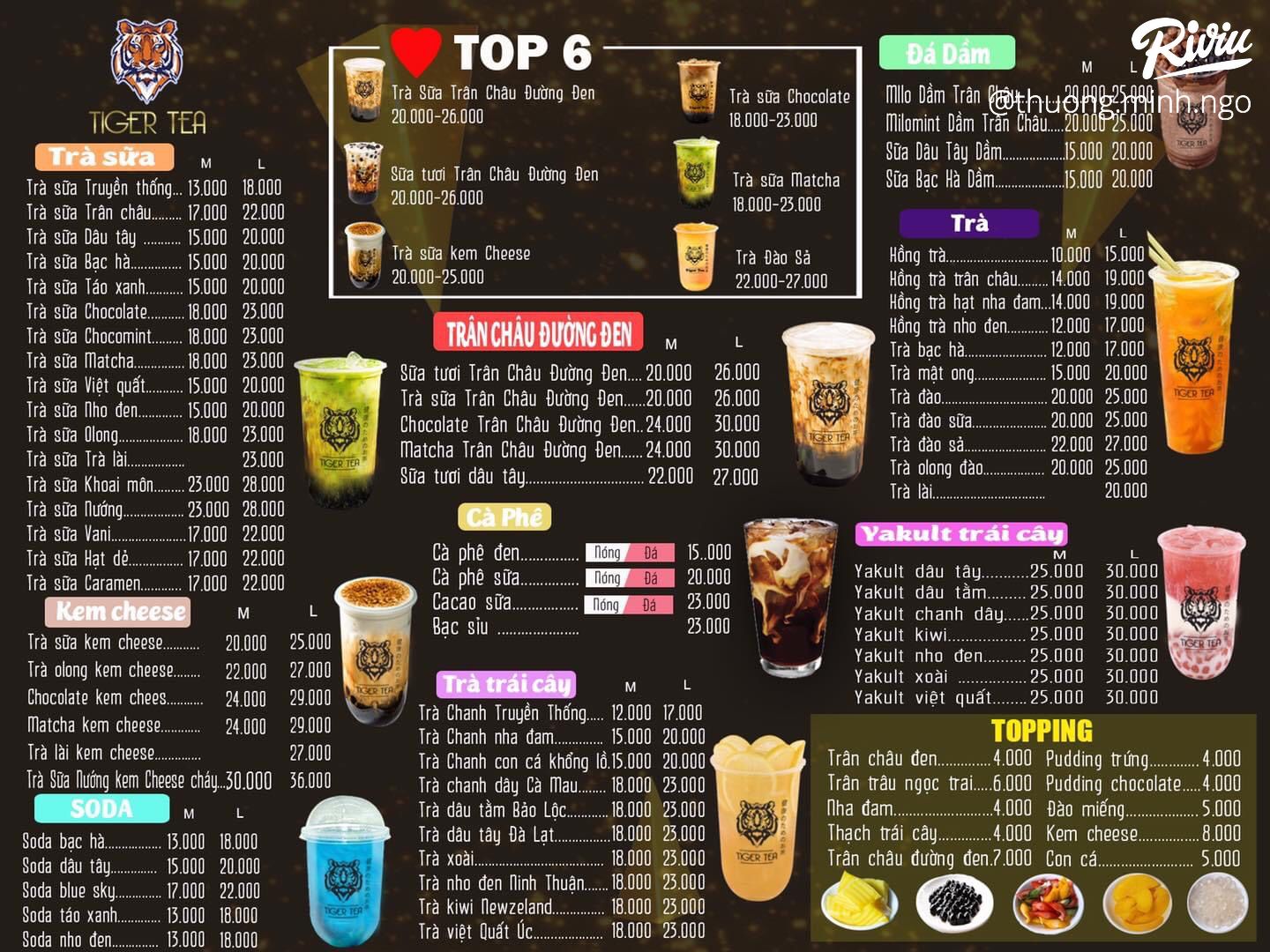 Tiger Tea Đông Anh 246 Cao Lỗ, Xã Uy Nỗ, Huyện Đông Anh, Hà Nội | riviu.vn