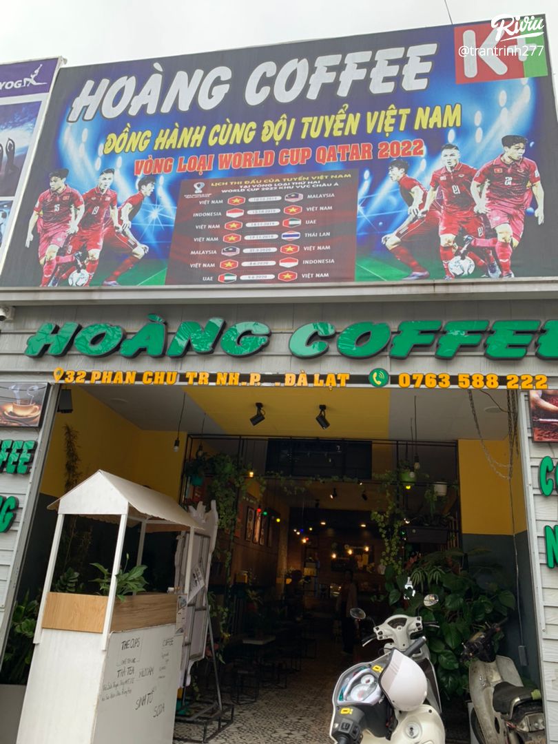 Hoàng Coffee 32 Phan Chu Trinh, thành phố Đà Lạt, tỉnh Lâm Đồng | riviu.vn