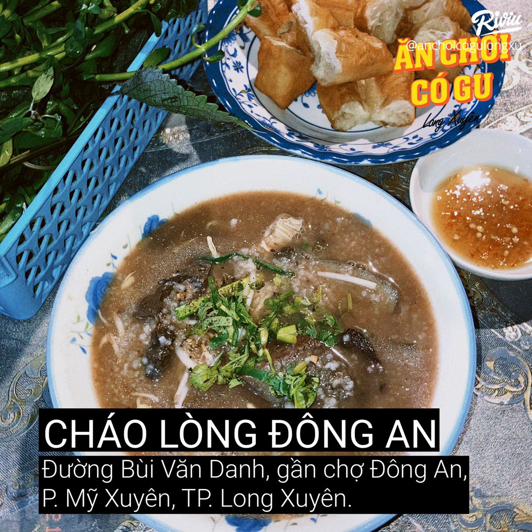 CHÁO LÒNG TRỄ HỌC về Cháo lòng Đông An | riviu.vn