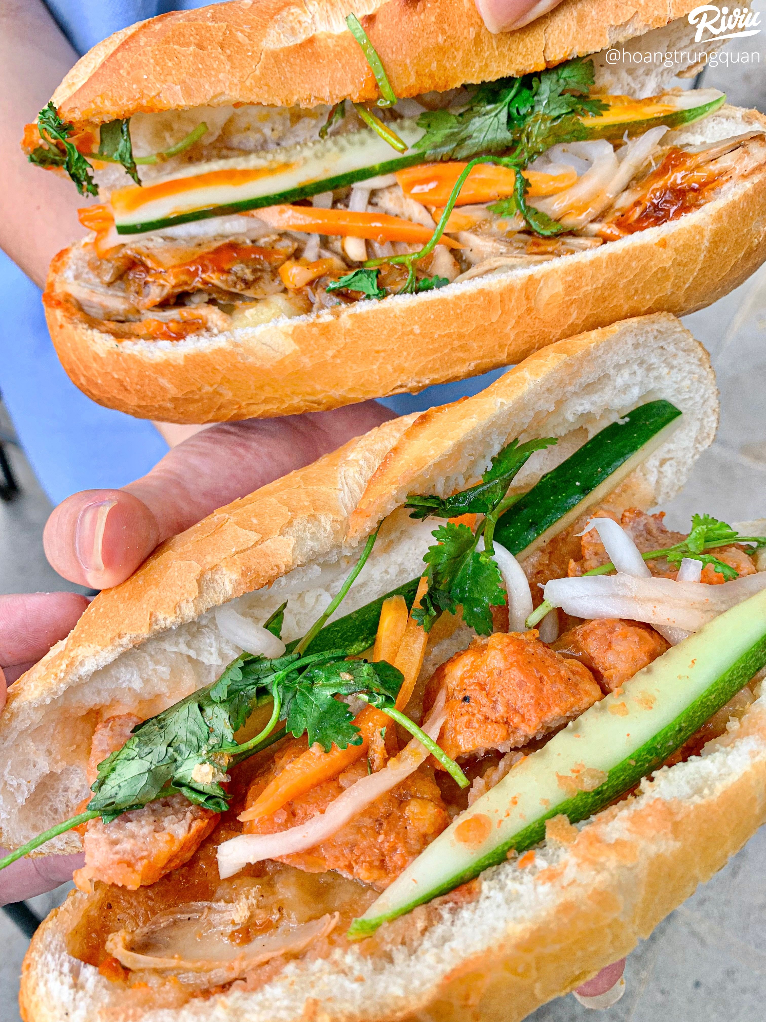BÁNH MÌ VỚI ĐA DẠNG NHIỀU LOẠI TOPPING về Vua Bánh Mì - Thảo Điền ...
