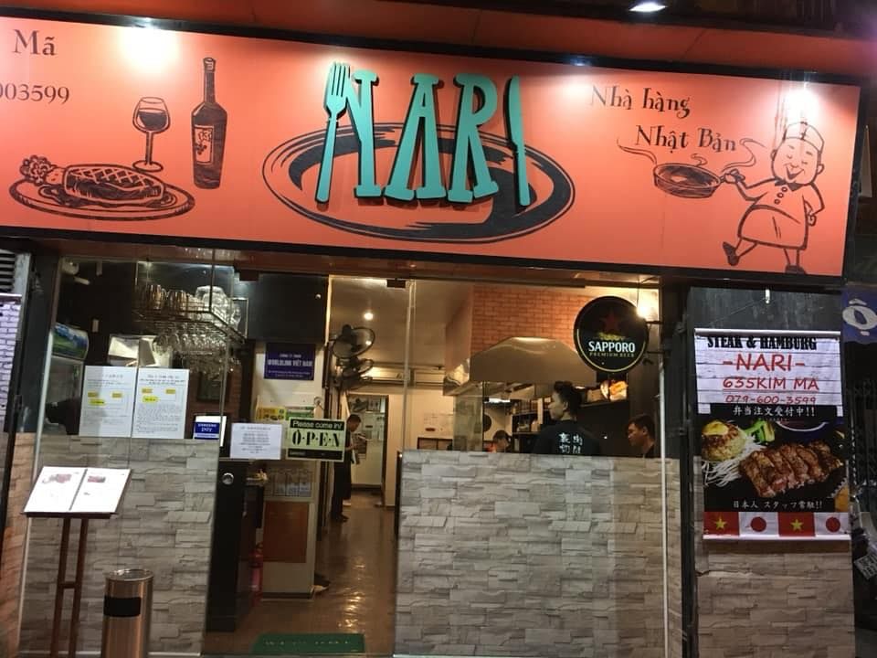 Nhà Hàng Nhật Bản Nari - Kim Mã Số 635, đường Kim Mã, phường Ngọc Khánh ...