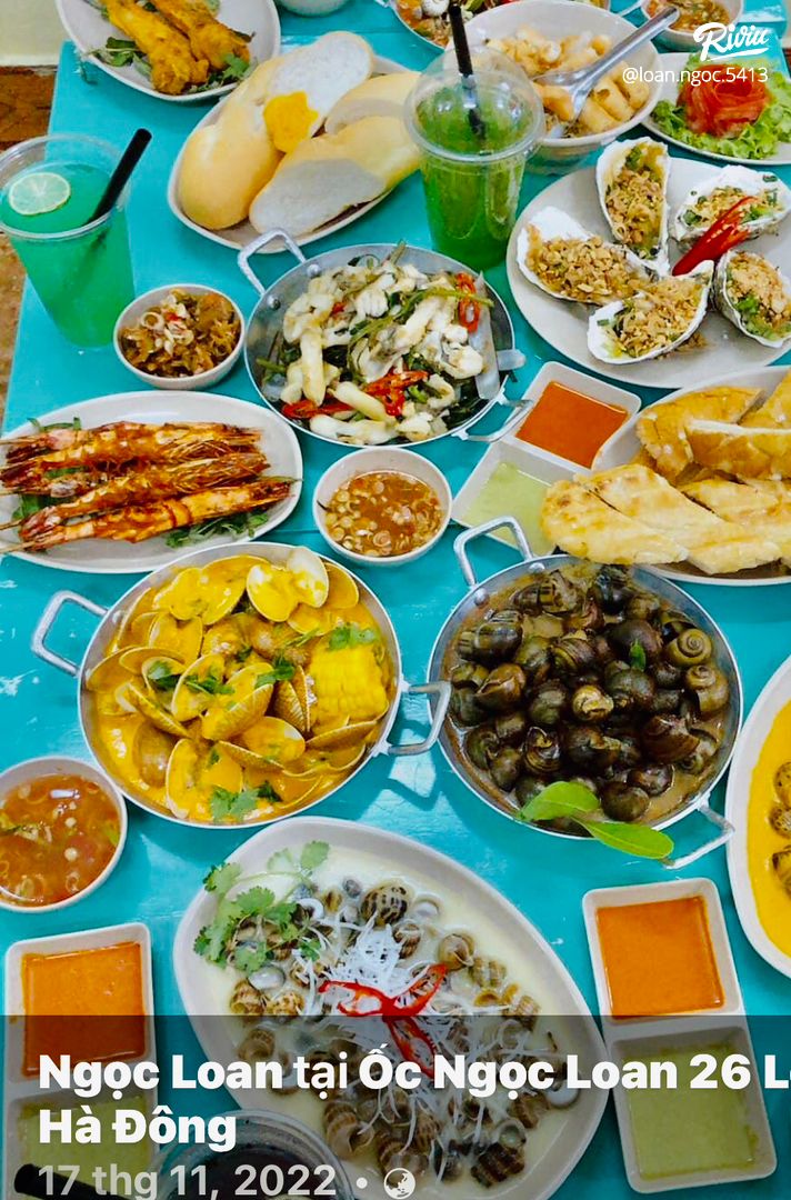 Ôc ngon hà đông về Ngọc Loan - Ốc Ăn Vặt - Lê Lai | riviu.vn